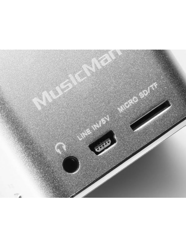 Mini MusicMan Soundstation Silber – shop-technaxx